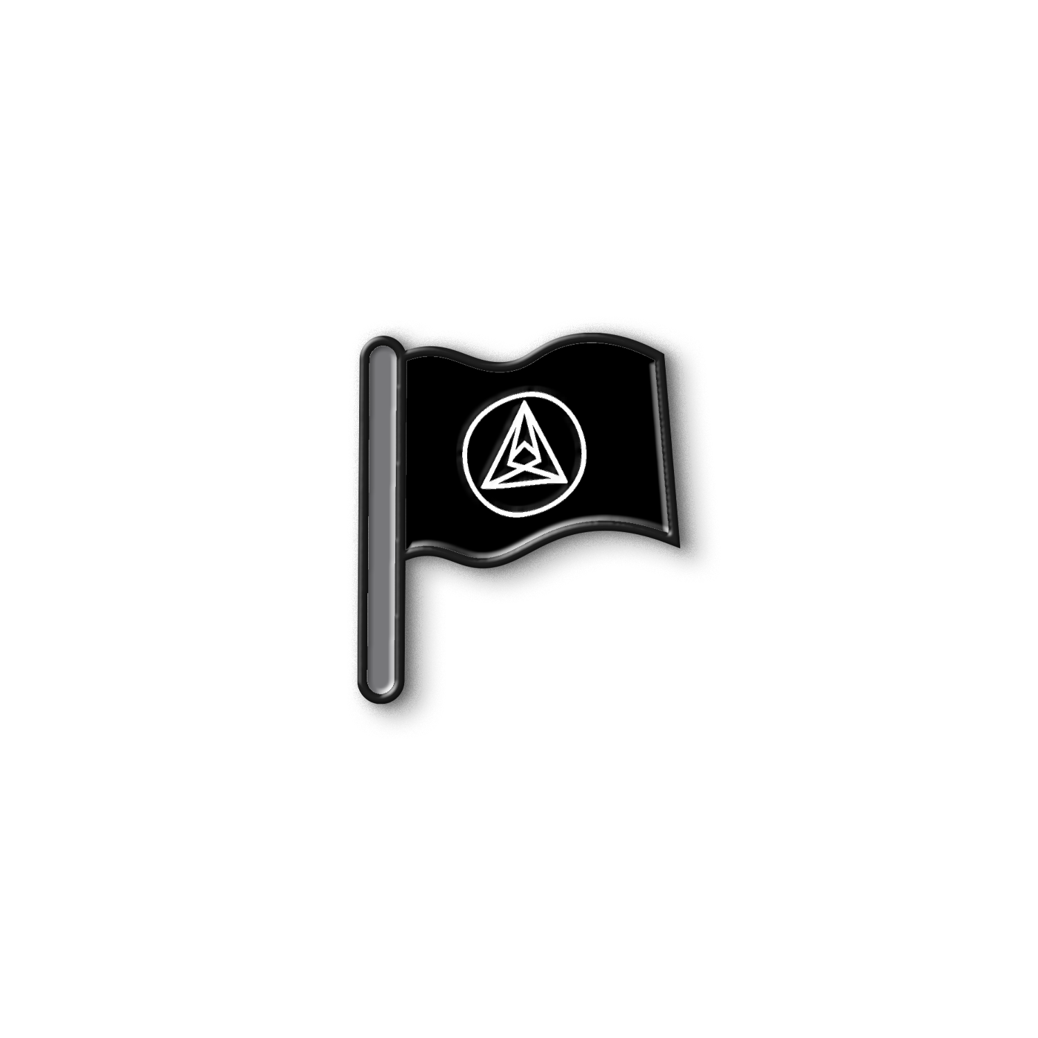 Seismic Symbol Flag Pin – Seismic Dance Event